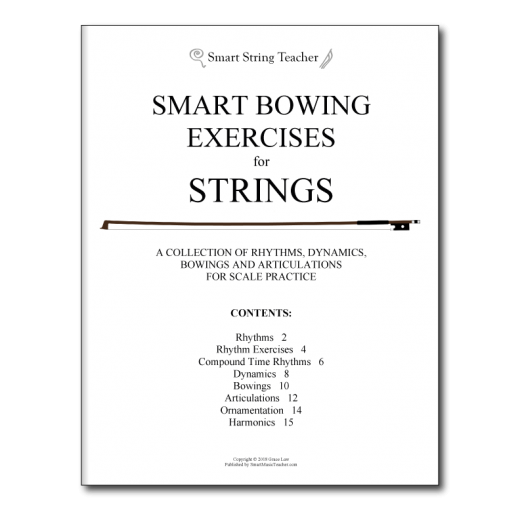 Smart Bowing Exercises for Strings - Smart String Teacher