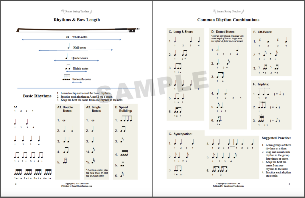 Smart Bowing Exercises for Strings - Smart String Teacher