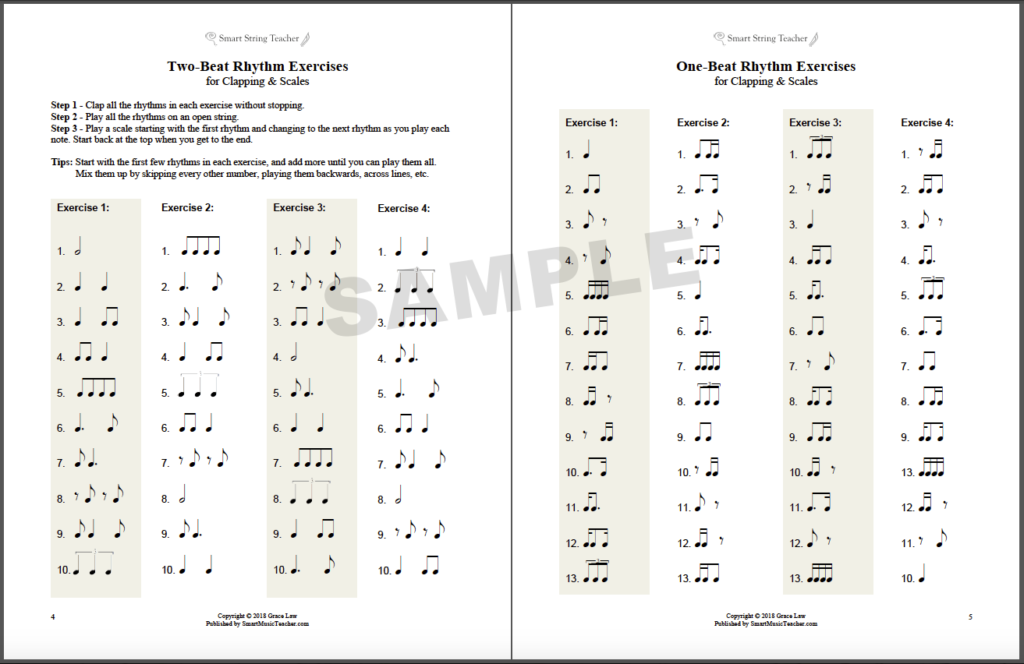 Smart Bowing Exercises for Strings - Smart String Teacher