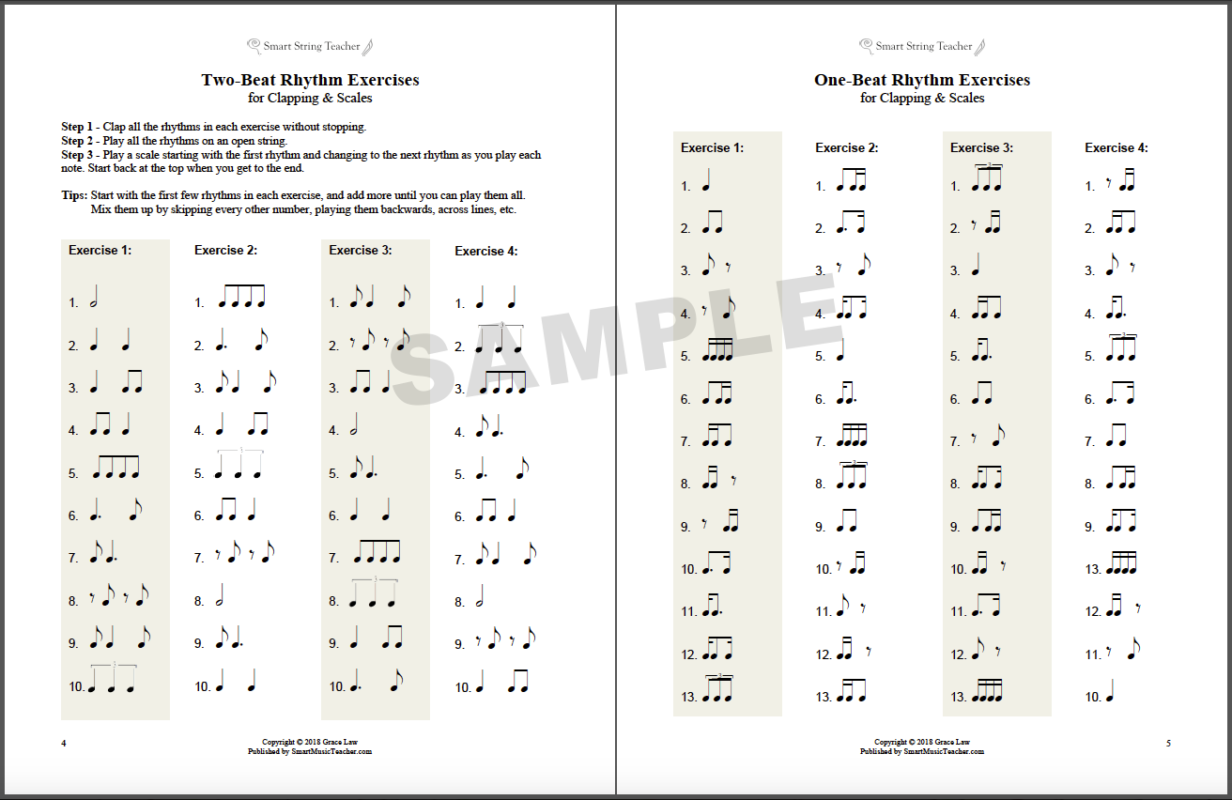 Smart Bowing Exercises for Strings - Smart String Teacher