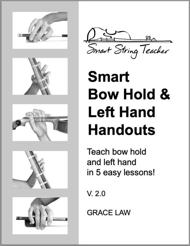 Smart Bow Hold & Left Hand Handouts - Smart String Teacher