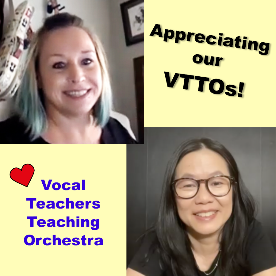 Thanking Vocal Teachers Teaching Orchestra! - Smart String Teacher