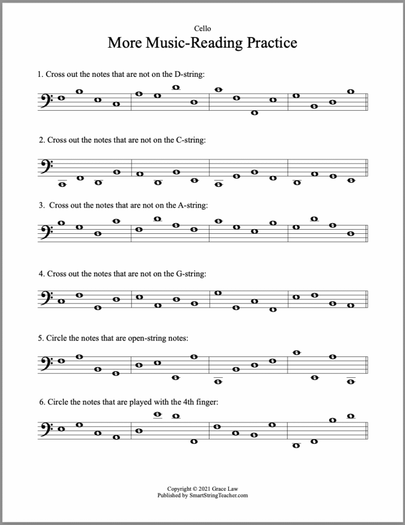 Smart Music-Reading for Strings - Smart String Teacher